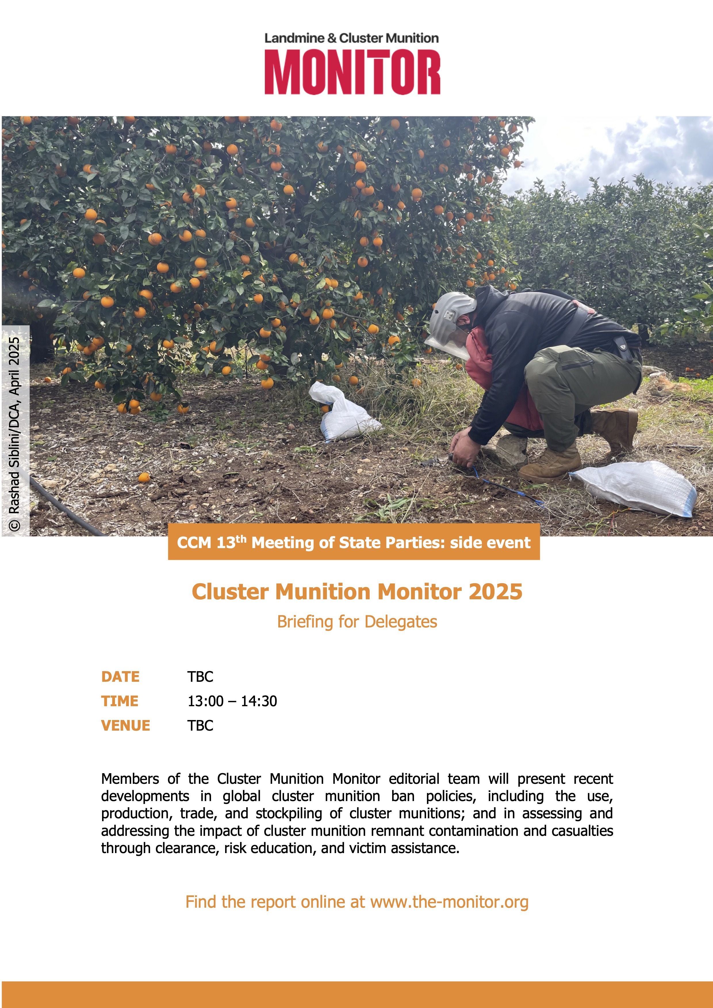 12th Meeting of States Parties to the Convention on Cluster Munitions ...